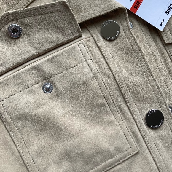 MICHAEL Michael Kors | Jackets & Coats | Michael Michael Kors Suede ...